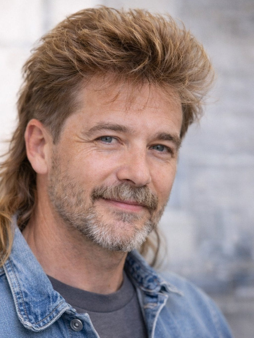 The Old School Mullet Isn't Broken. Your Routine Is – Highland
