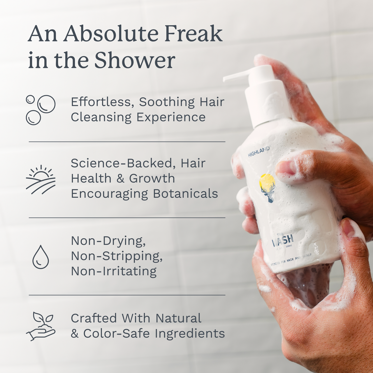 The Wash | Best Hydrating, Strengthening Shampoo Alternative – Highland